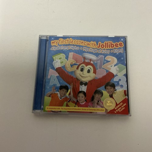 My First Lessons with Jollibee CD Alpabetong Filipino Children's ...