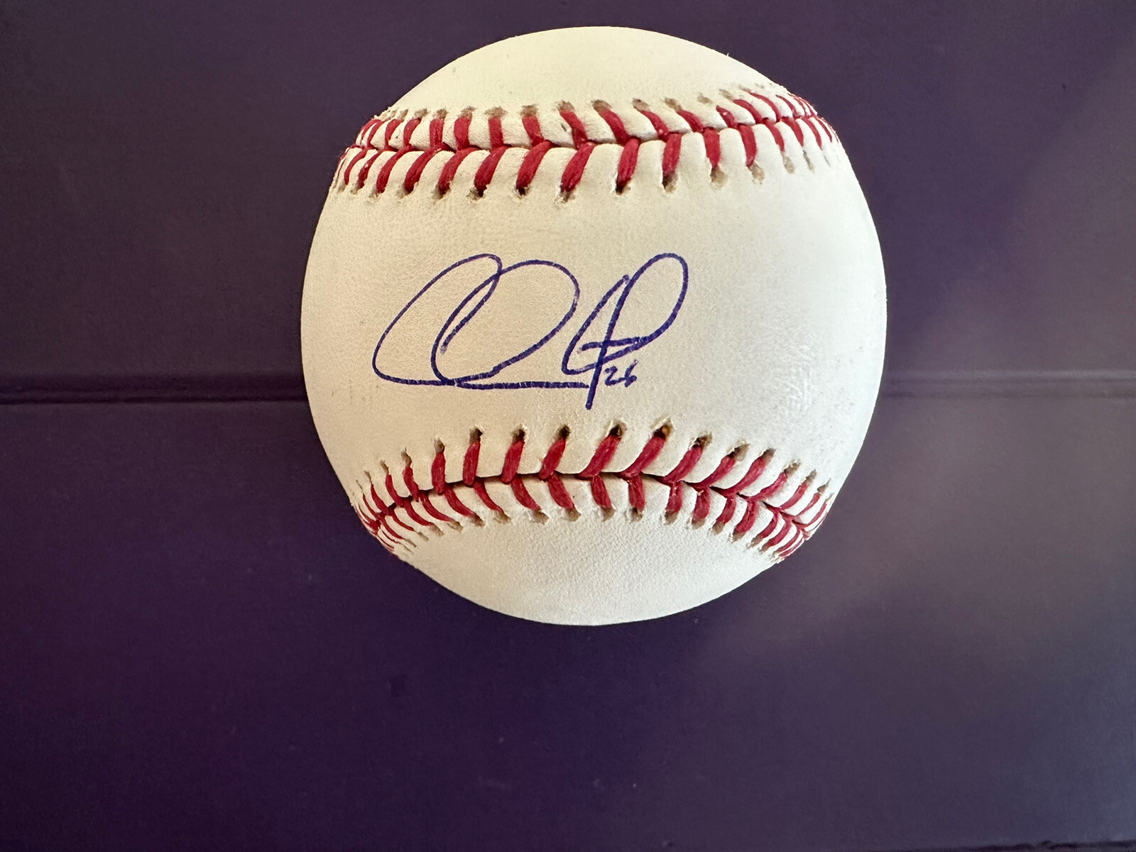Chase Utley World Classic 2006 Signed Autographed Baseball w MLB ...