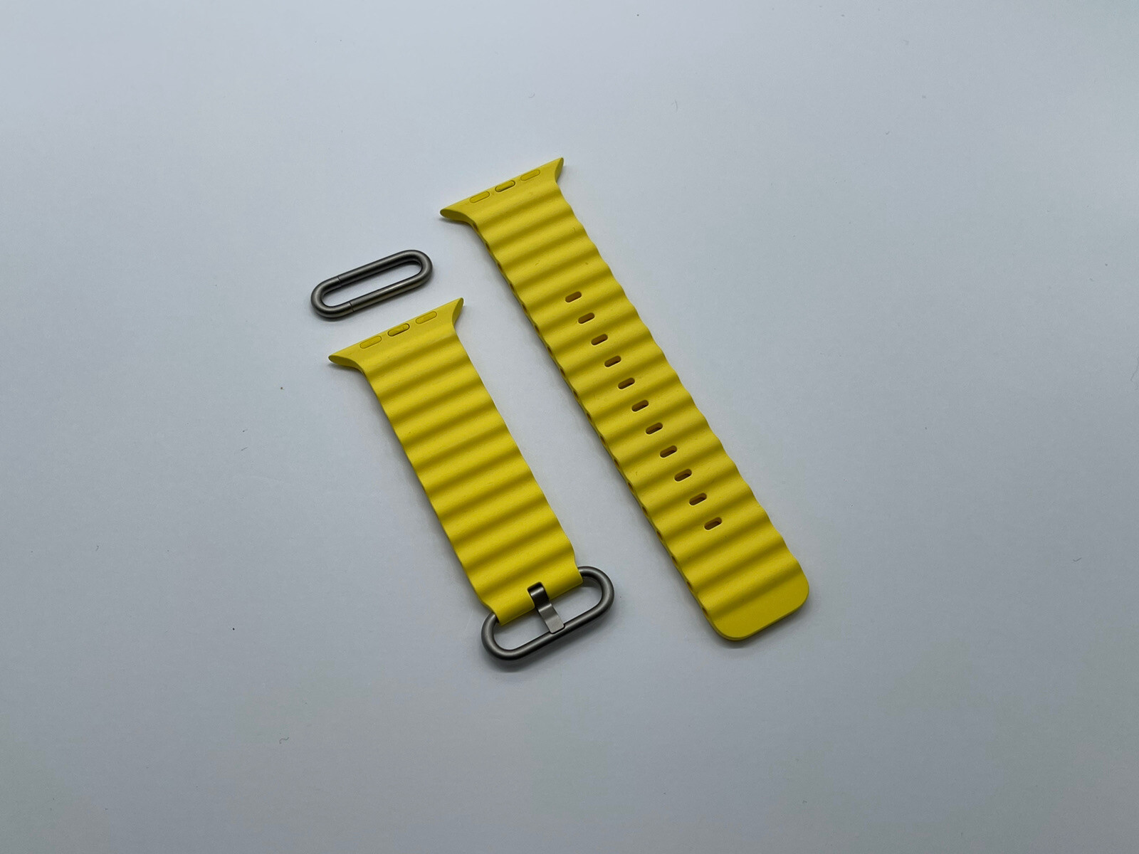 Genuine Apple Watch Ultra Strap YELLOW OCEAN BAND 49mm 45mm 44mm | eBay