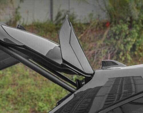 1Pcs Bright Black Rear Boot Spoiler Wing Flap For Highlander 2020-2025 ...