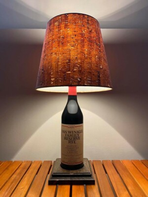 Pappy Van Winkle Family Reserve Rye Whiskey Lamp PVW EMPTY Bourbon Old ...