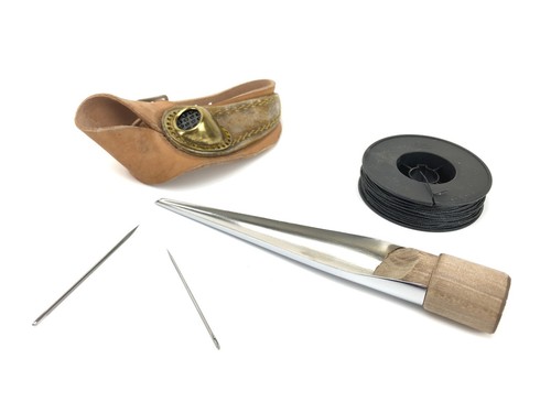 Rope Splice Kit, Comes With Palm, Needles, Black Whipping twine ...