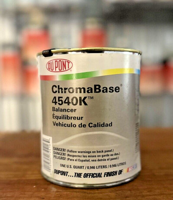 Axalta Cromax Dupont ChromaBase 4540K Basecoat Balancer 1QT FREE ...