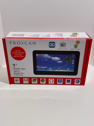 PROSCAN - Android - 7 inch Internet Tablet - 8GB - Black - Opened but ...