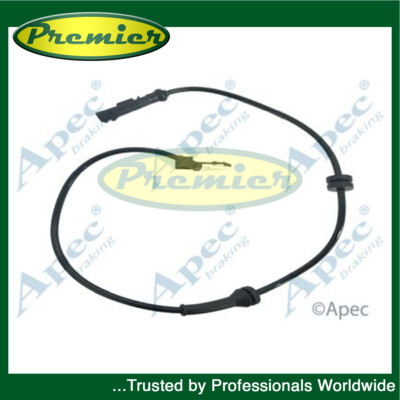 Premier Rear ABS Wheel Speed Sensor Fits Renault Clio 2005-2009 Modus ...