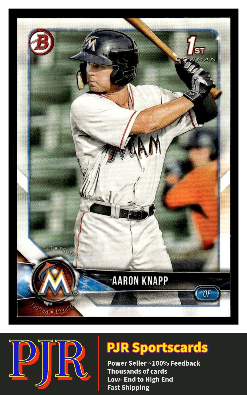 2018 Bowman #BP5 Aaron Knapp Marlins BUY 4 - 35% OFF | eBay