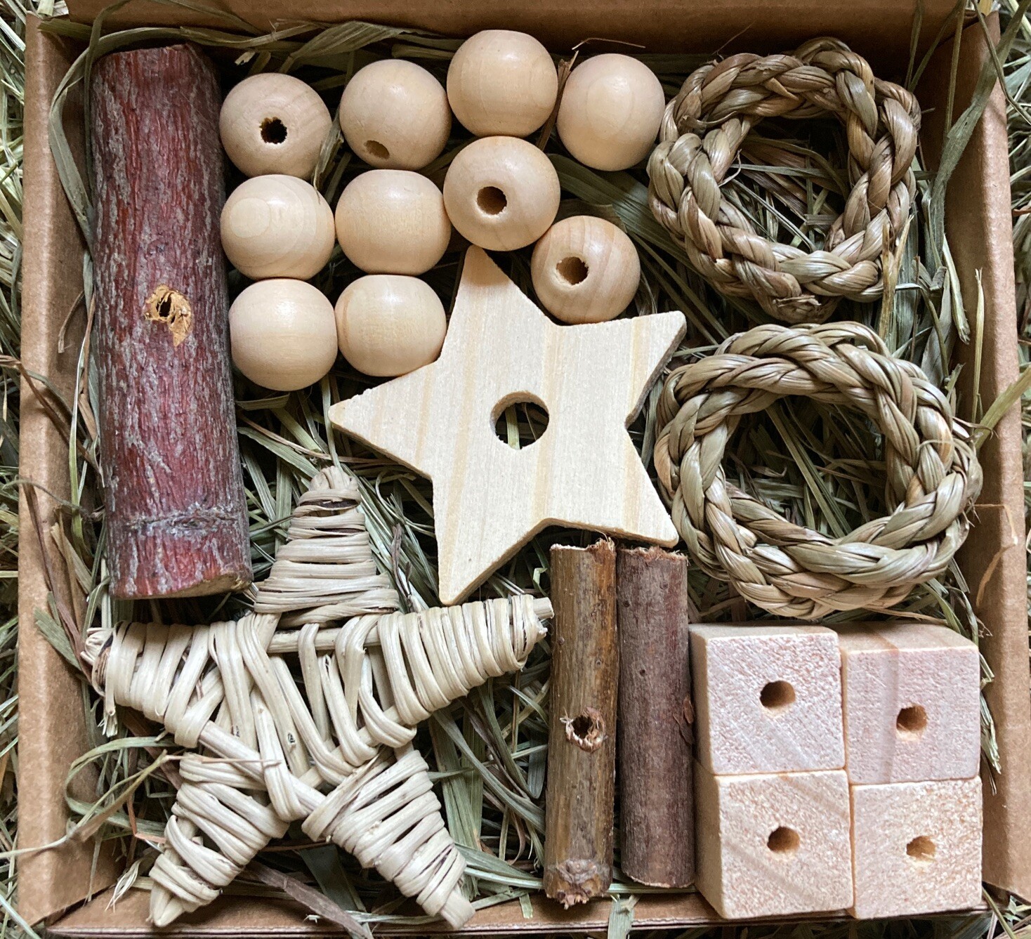 Mini Chew Mixed Refill Box. Pet Safe Toy. Rabbit, Guinea Pig + Small ...