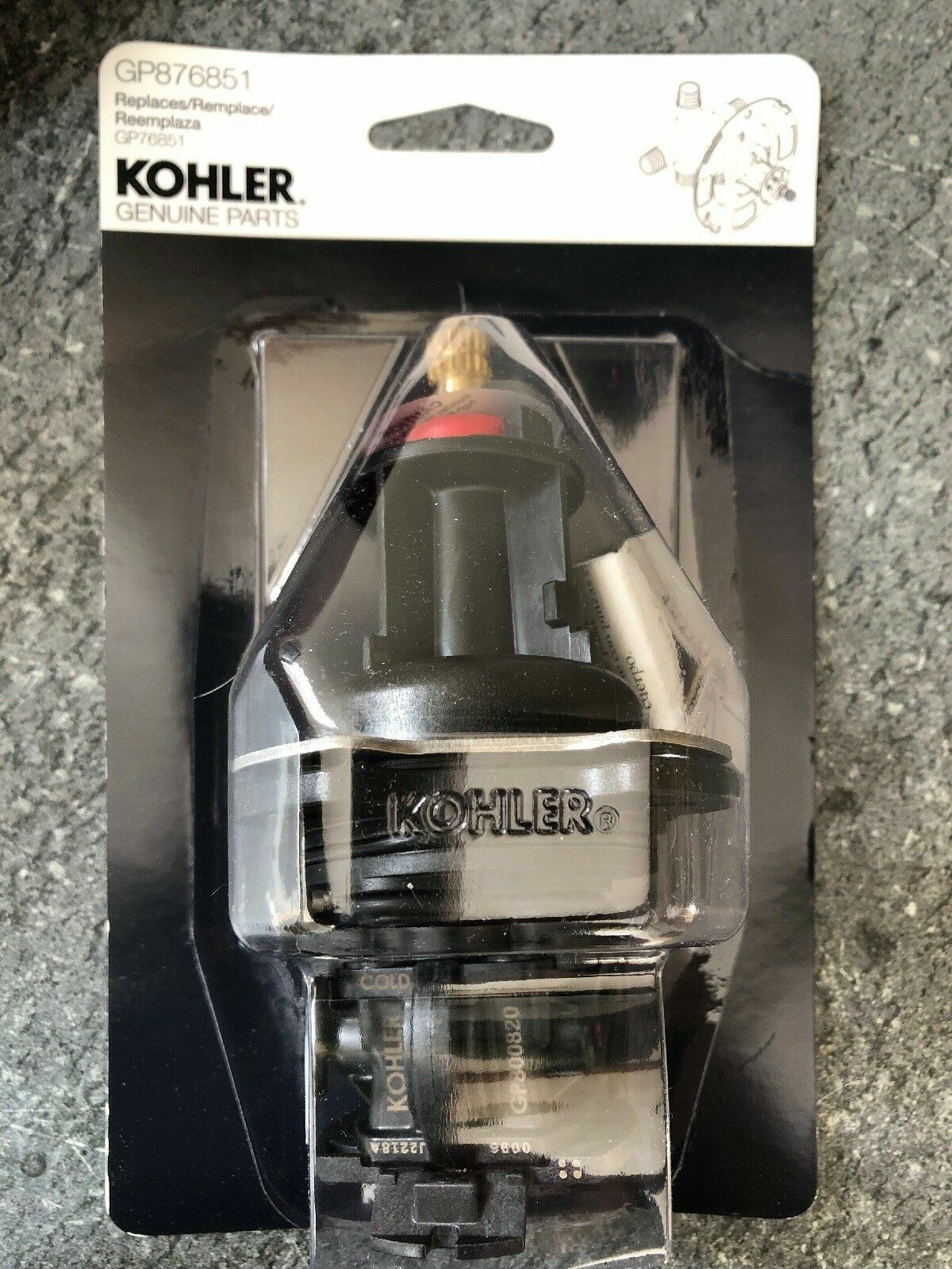 Kohler Part GP876851 Rite-Temp Mixer and Pressure-Balancing Unit Kit ...