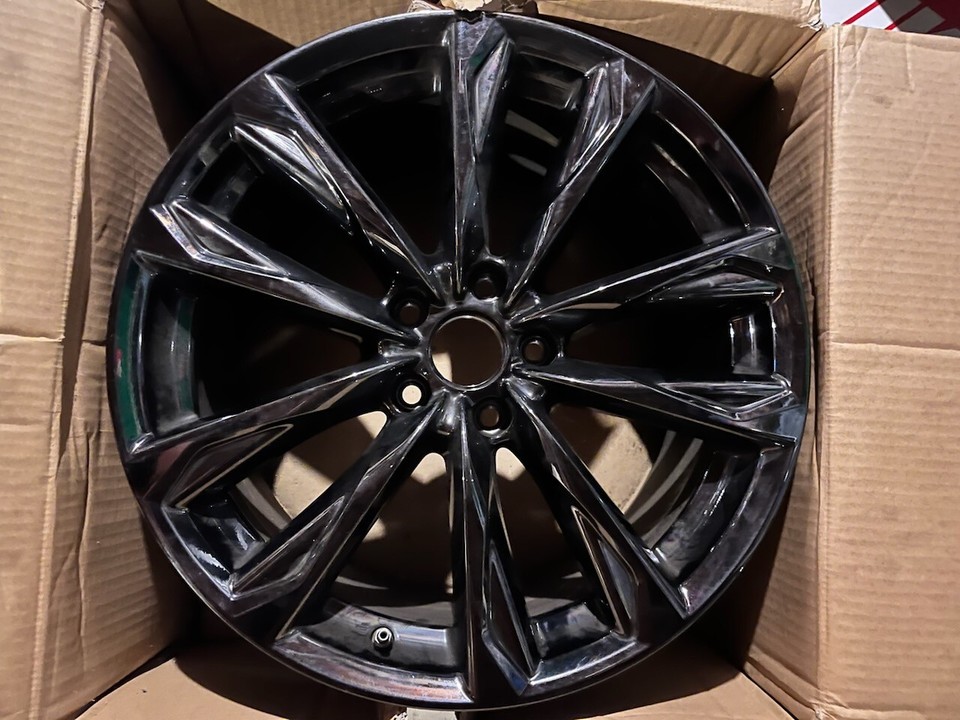 *REAR* 21-23 Lexus IS350 OEM Black Chrome F Sport 19 X 9.5 Rim Wheel ...