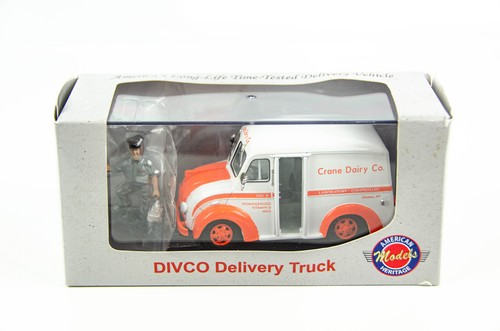 American Heritage Models 1/43 Divco Delivery Truck Crange Dairy Milk ...