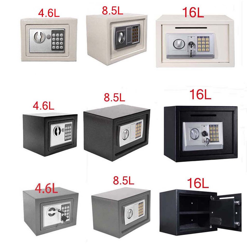 Safe Box Secure Lock Combination Safety High Security Wall Floor ...