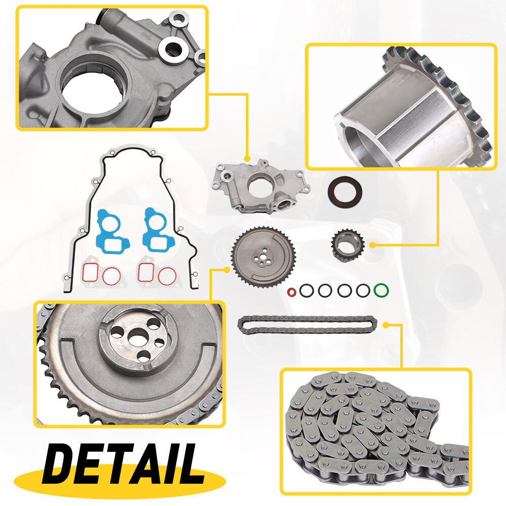 Chevrolet GM 4.8L 5.3L 6.0L LS1 LS2 LS3 Oil Pump With Timing Chain Kit ...