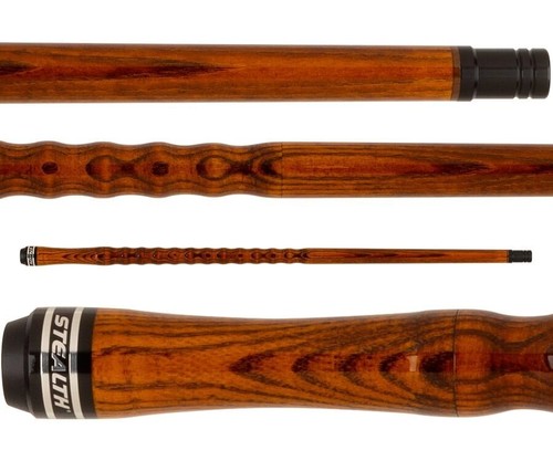 Stealth STH440 Brown Sugar Ashwood Dooley Handle Pool/Billiards Cue ...