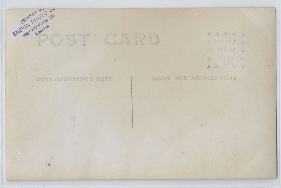 B.O. Callender lumber, Gandy, Nebraska; Logan history photo postcard ...