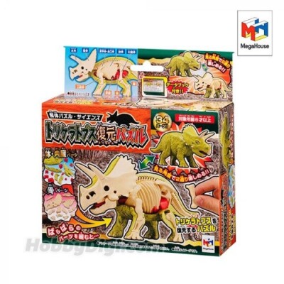 Megahouse Demolition Puzzle Science Triceratops Restoration Puzzle | eBay