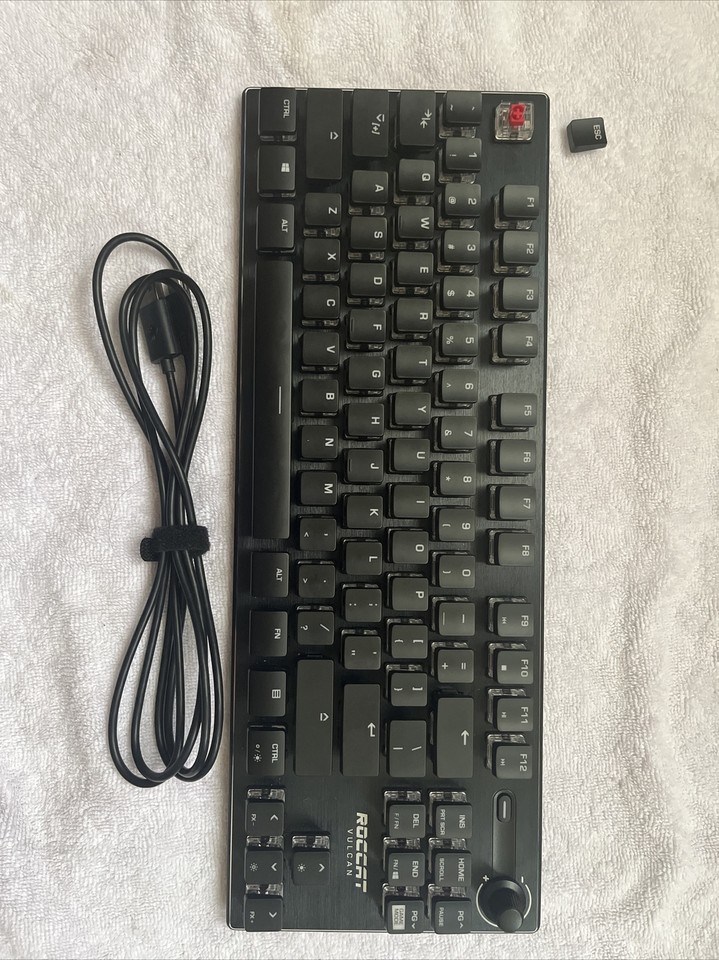 roccat vulcan TKL compact mechanical rgb gaming keyboard | eBay