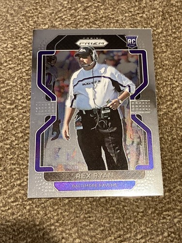 2021 Panini Prizm Rex Ryan Rookie Card RC #289 Ravens | eBay