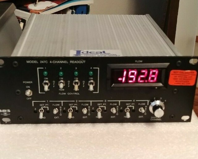 MKS 247C 4-channel Readout Power Supply 100941 for sale online | eBay
