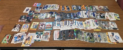 NFL Football Card Lot Medium Flat Rate Box Filled Auto Jersey Numbered ...