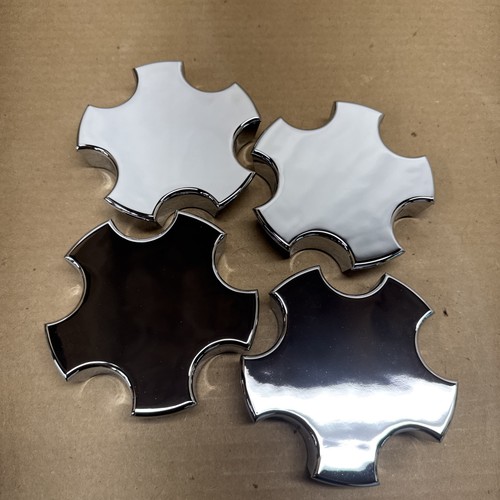 Set of Four Chrome Chevrolet CORVETTE C5 Z06 RIM Wheel Center Caps | eBay