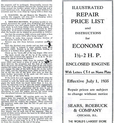 Manuals & Books - Hit Miss Engines