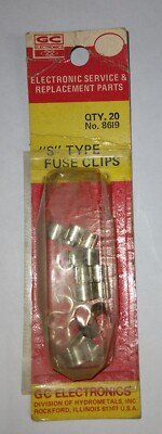 "S" Type Fuse Clips GC #8619 (13 pieces) | eBay