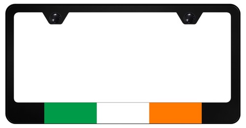 Ireland Irish License Plate Frame, Black High-grade 304 Stainless Steel ...