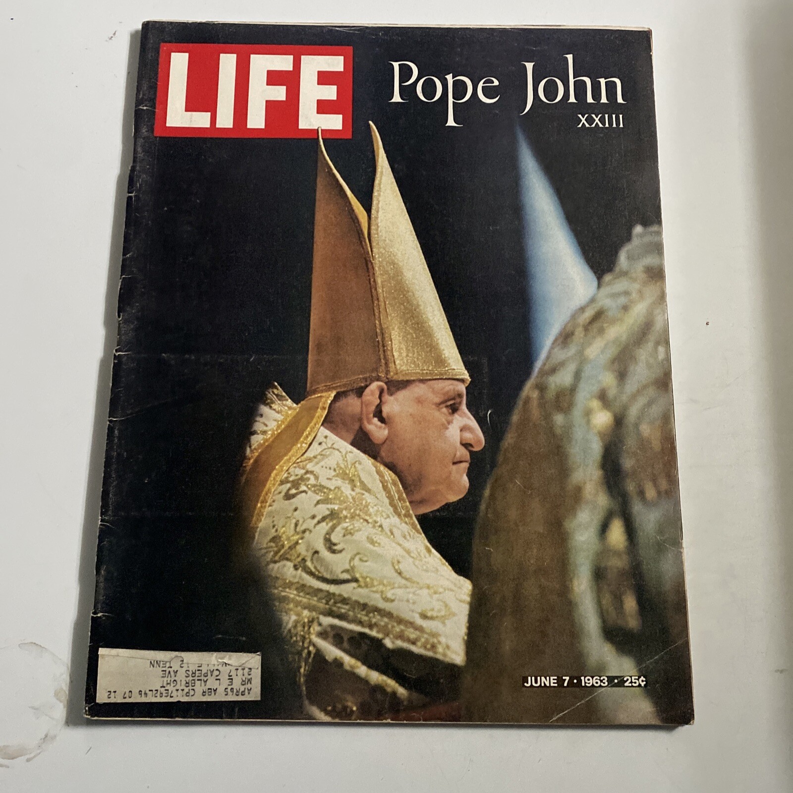 1963 June 7 Life Magazine The Life Of Pope John XXlll (BM19) | eBay