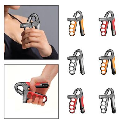 Grip Strengthener, Finger Exerciser, Forearm Exerciser with Counter ...