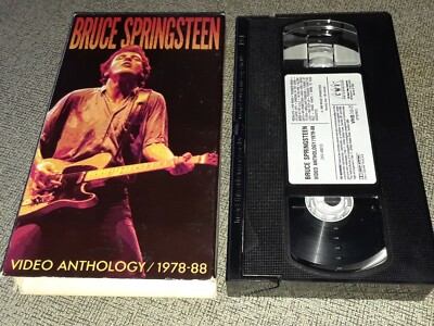 Bruce Springsteen - Video Anthology, 1978-1988 (VHS, 1989) 44744901032 ...