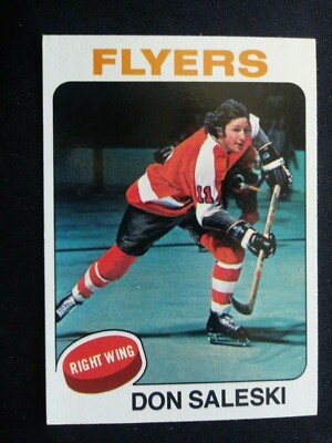 1975-76 Topps Hockey Card # 262 Don Saleski - Philadelphia Flyers | eBay