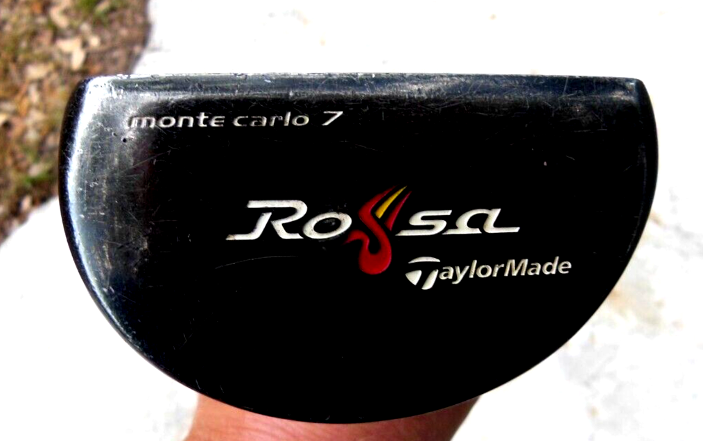 TaylorMade Rossa Monte Carlo 7 AGSI + Putter 37" NEW USA SUPERSTROKE ...