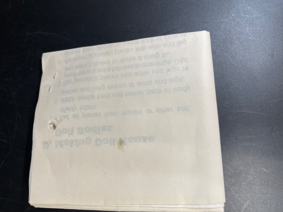 Vintage Joan Benzell Doll House Dolls Miniatures NOS Blonde Updo ...