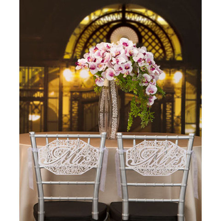 David Tutera Centerpiece Ideas Clearance* 370 Pc Clear Diamond Cut
