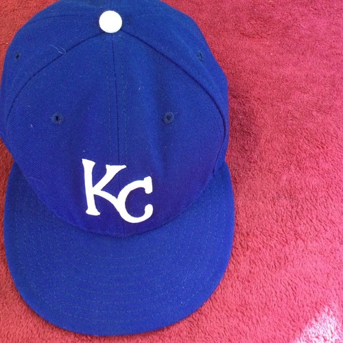 MLB Kansas City Royals KC 59FIFTY 5950 Fitted Men's New Era Hat Blue ...