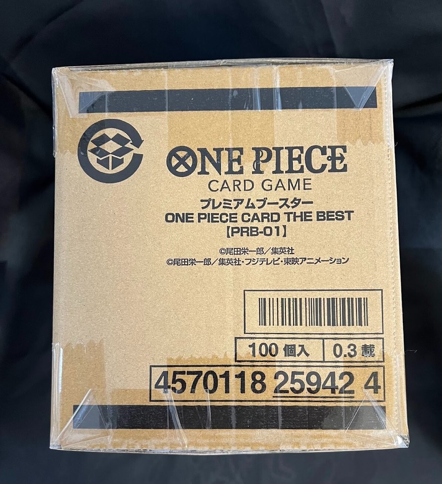 [Sealed] ONE PIECE CARD THE BEST Premium Booster Case (10 Box) PRB-01 ...