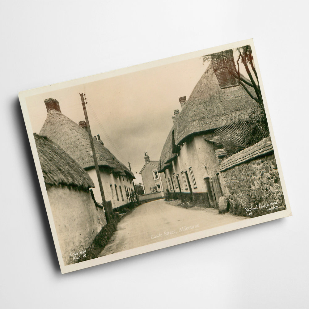 A3 PRINT - Vintage Wiltshire - Castle Street, Aldbourne | eBay