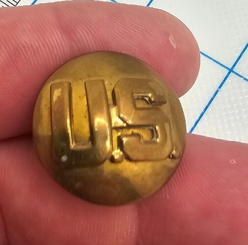 VTG Lepel Pinback U.S. military Collar Pins Gold Tone | eBay