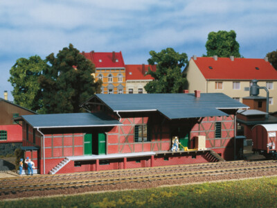 HO Scale Buildings - 11383 - Freight Shed - Kit | eBay