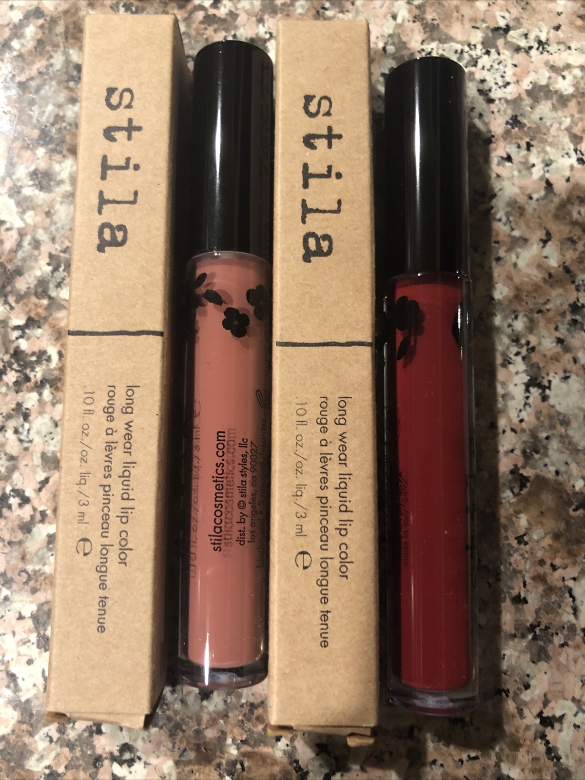 stila stay all day liquid lipstick In patina and Fiery Original Lot 2 ...