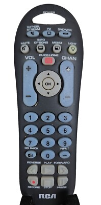 OEM GENUINE - RCA RCR314WR - 3 Device Universal Remote Control | eBay