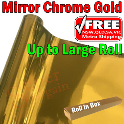 Mirror Chrome Gold Car Vinyl Wrap Vinyl Sticker Decals Car Vinyl ...