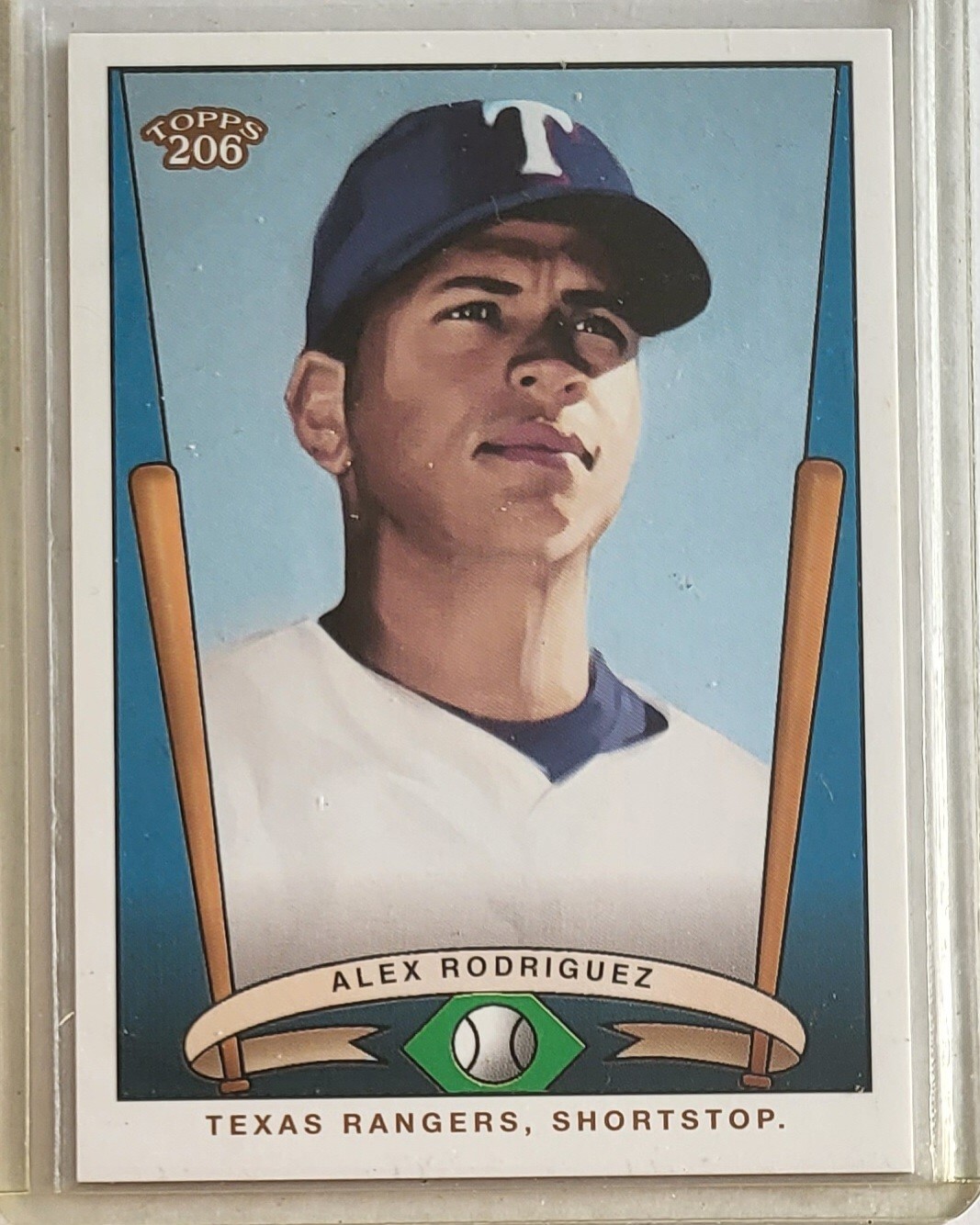 2002 Topps 206 #T206-11 Alex Rodriguez Texas Rangers Baseball Card | eBay