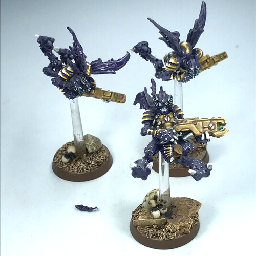 Custom Kitbash Tau Vespid Stingwings T'au Empire - Painted - Warhammer ...