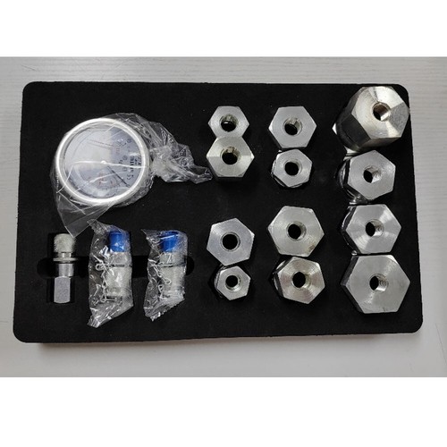 Hydraulic Pump Maintenance Complete pressure gauge plugs Hydraulic Test ...