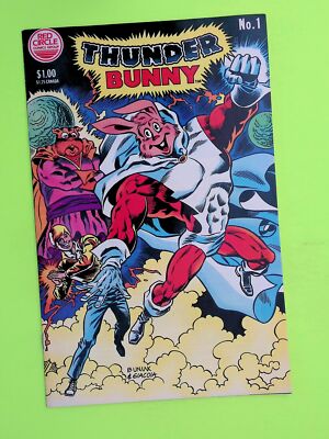 Thunder Bunny #1 One-Shot 1984 Red Circle Comics Mid Grade Comic Book ...