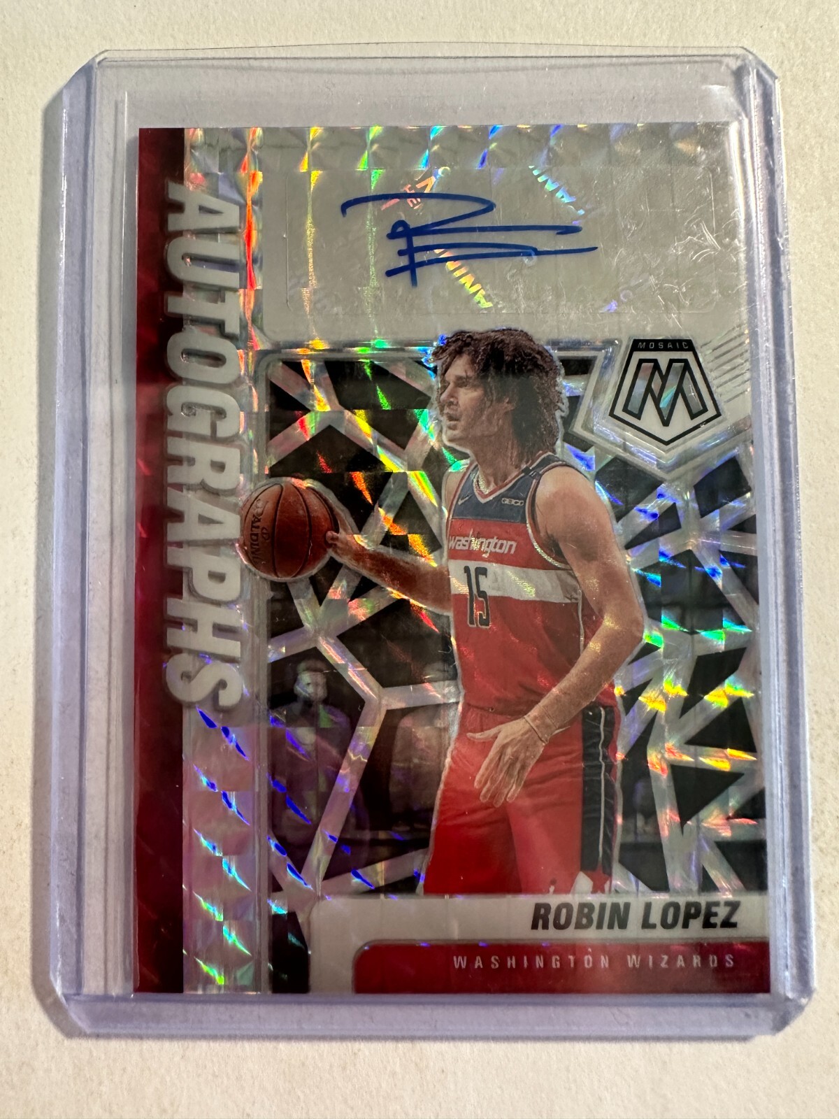K81,589 - 2020-21 Panini Mosaic Autographs Mosaic #2 Robin Lopez | eBay