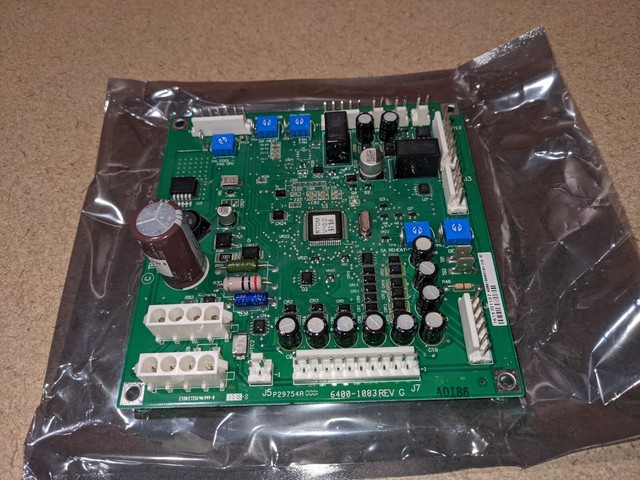 Trane American Standard 6400-1083 Rev G Control Circuit Board Mod02554 ...