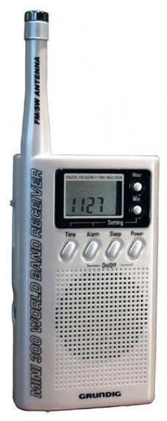 Eton/Grundig Mini 300 Handheld Shortwave AM/FM Radio - Silver - VGC ...
