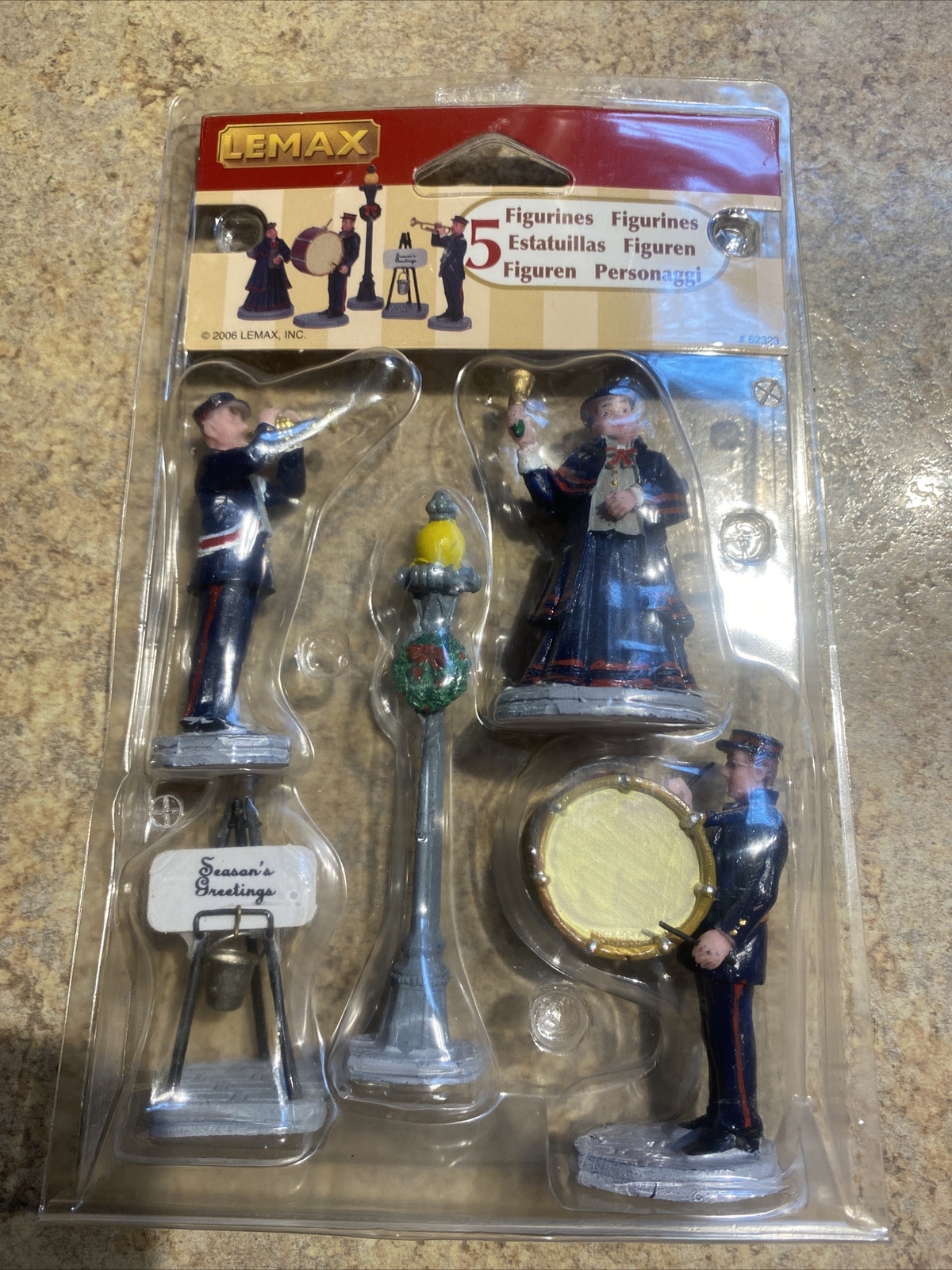 LEMAX Christmas Band -Holiday Village Train Accent-5 Piece Set | eBay